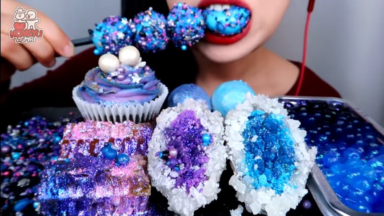 GALAXY FOOD - HONGYU ASMR🌌 | All About ASMR - YouTube