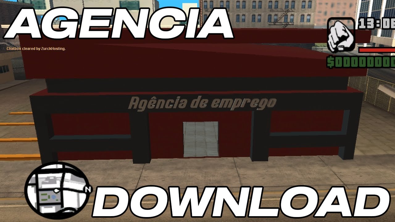 MTA:SA MODELAGEM AGENCIA DE EMPREGOS (GRATIS) 2023 - YouTube