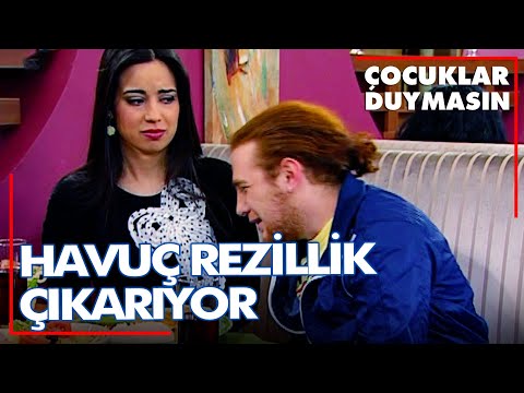 Havuç Damla'nın yanında kendini rezil ediyor - Çocuklar Duymasın 39. Bölüm