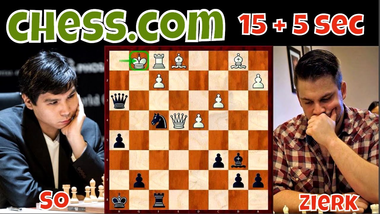AMAZING ATTACK ang ating matutunghayan! || GM Zierk vs. GM So || Chess ...