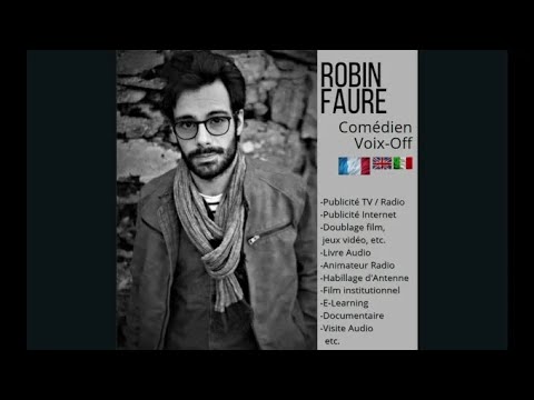 Voice-Over_Robin Faure Démo 2023 - YouTube