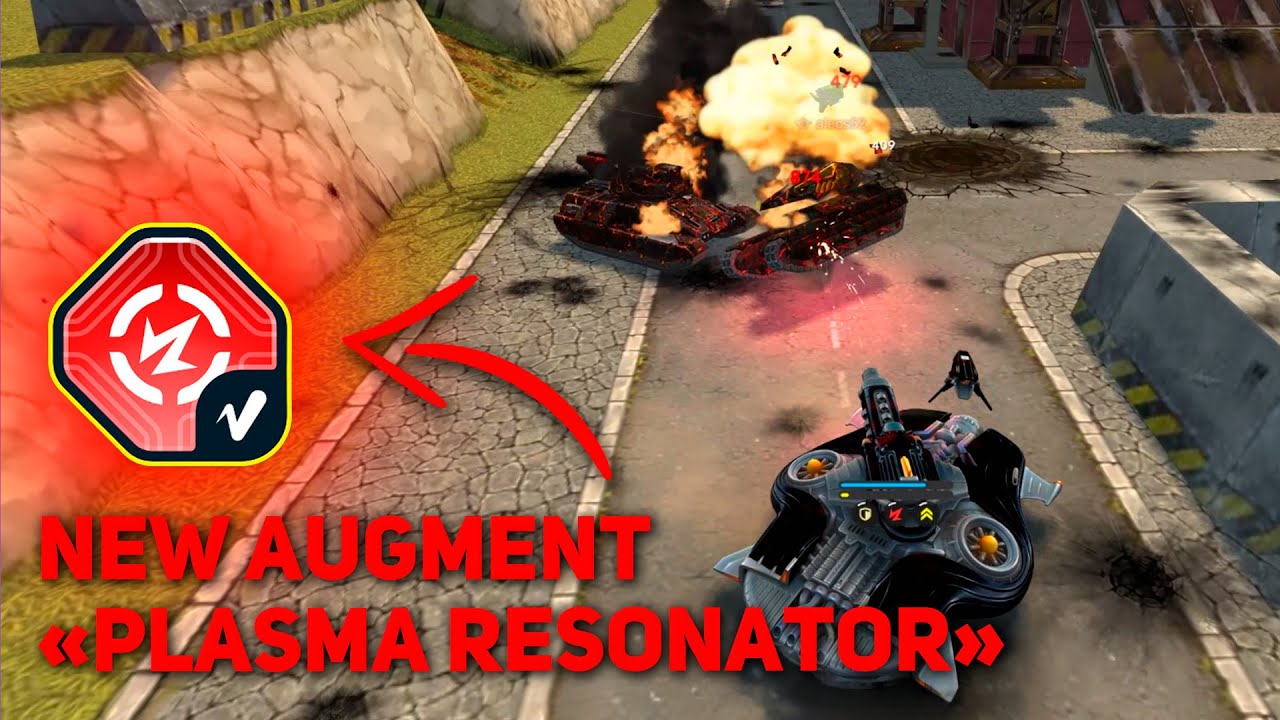 Tanki Online - NEW Ricochet "Plasma Resonator" Highlights | Black Spot ...