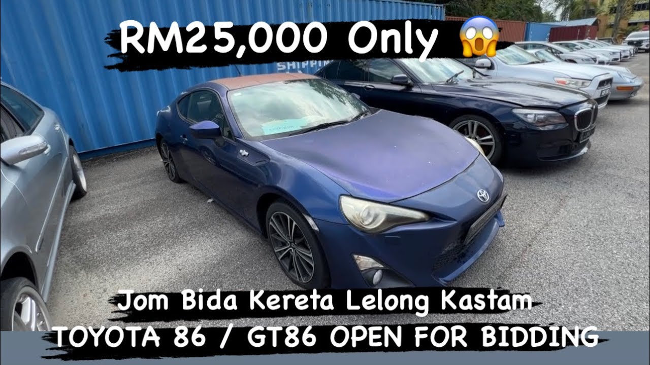 SURVEY KERETA LELONG KASTAM | TOYOTA GT86 CUMA RM25,000 - YouTube