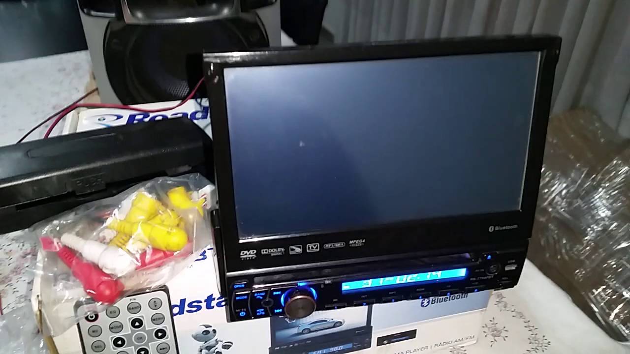 Prueba Estéreo Roadstar DVD BLUETOOTH TV MP3 USB SD - YouTube