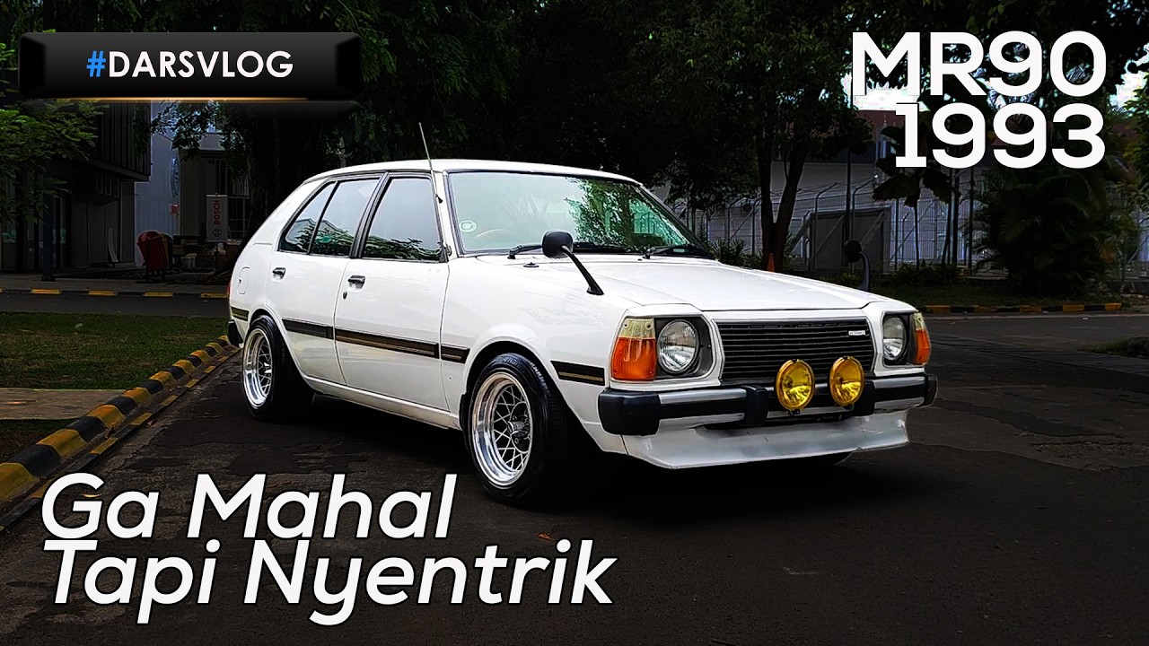 MODIFIKASI RETRO NYENTRIK - Mazda MR90 1993 ‼️ #DARSVLOG - YouTube