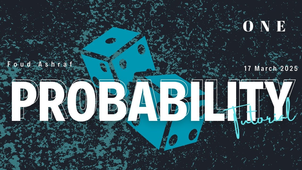 Probability 1 revision part 1 | FCDS - YouTube