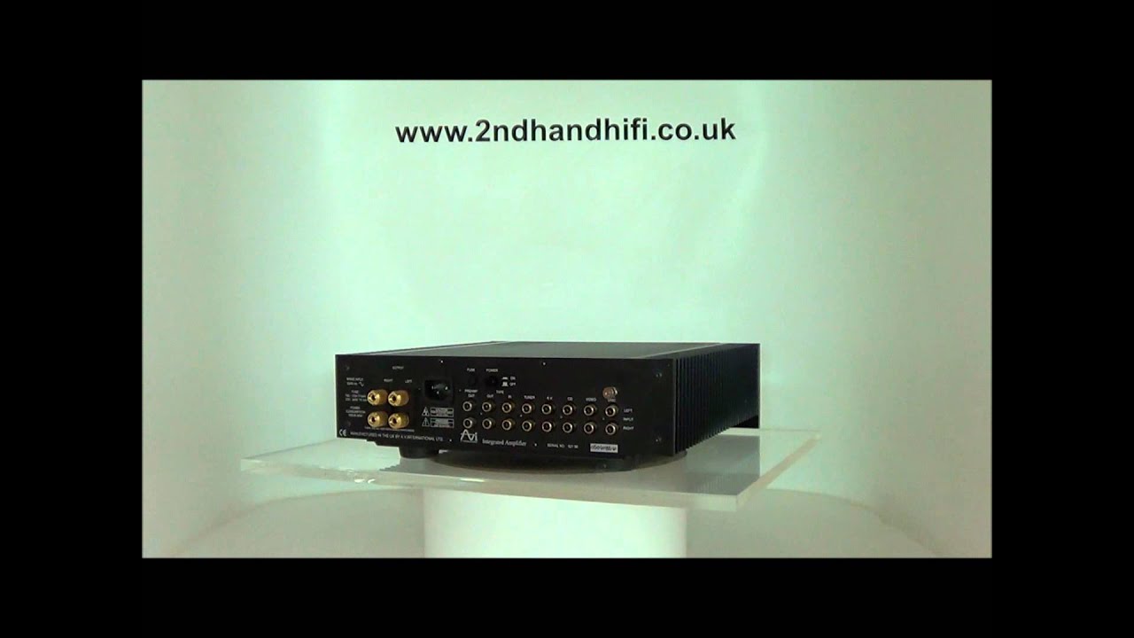 AVI Lab Series Integrated Amplifier - YouTube
