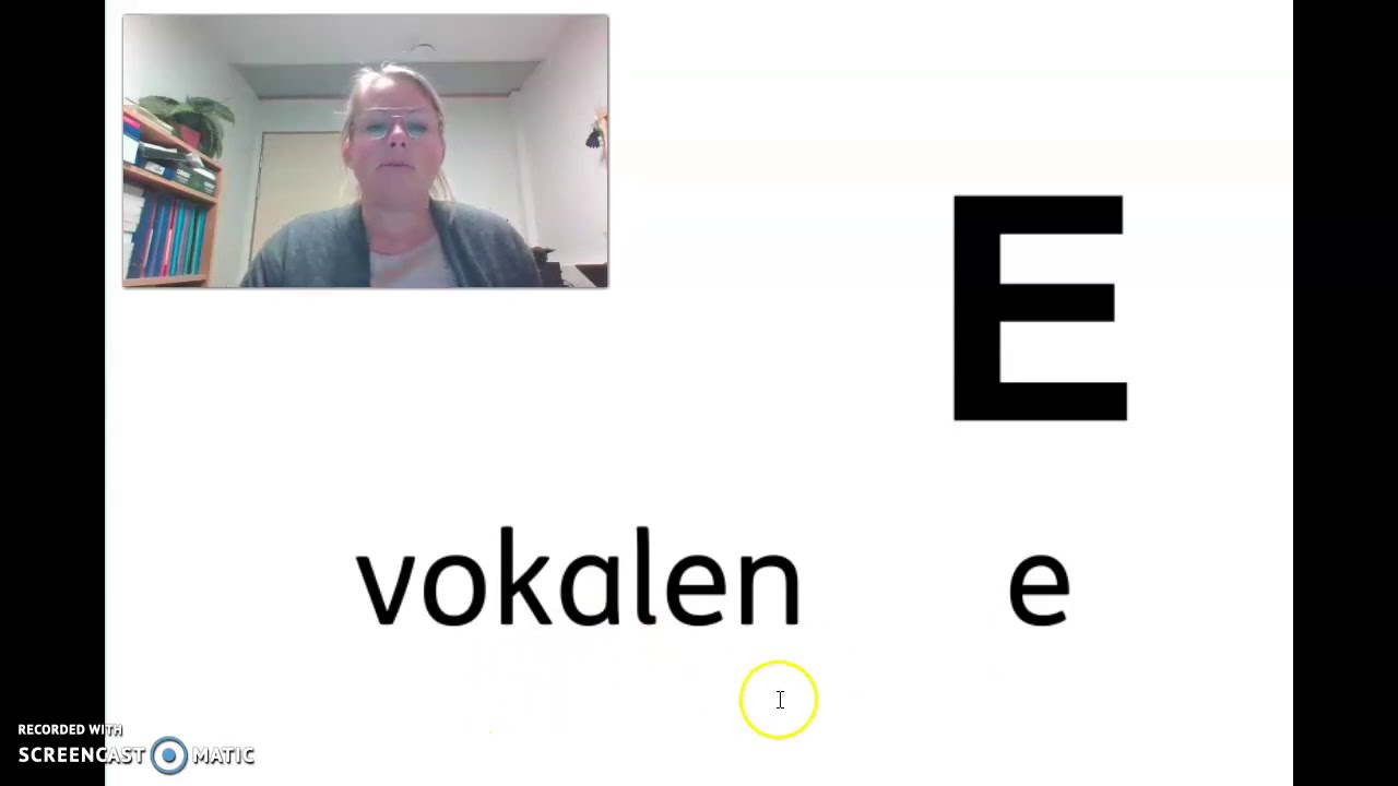 Vokalen E e - YouTube