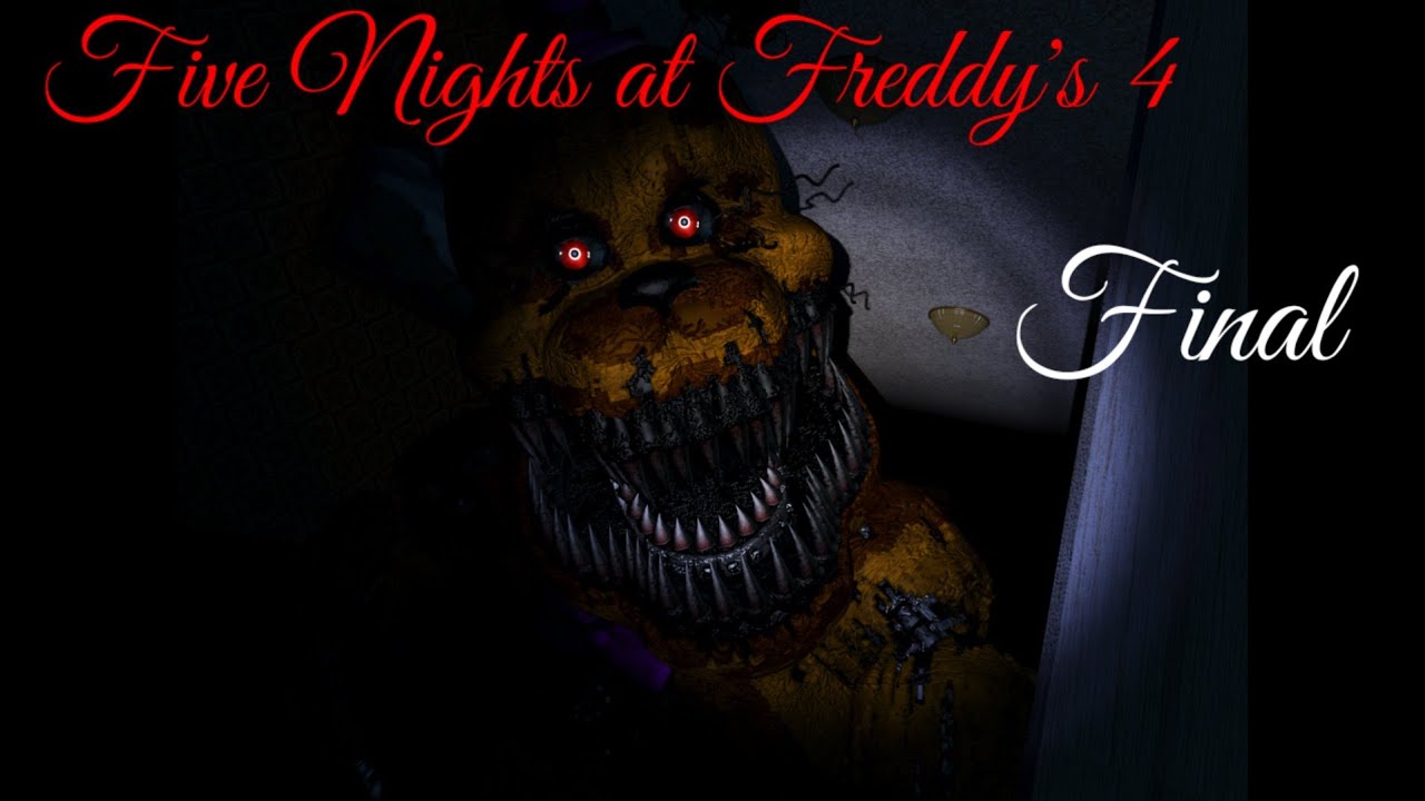 FNaF 4 Revisit | Bölüm 2 | Final! | Fredbear! - YouTube