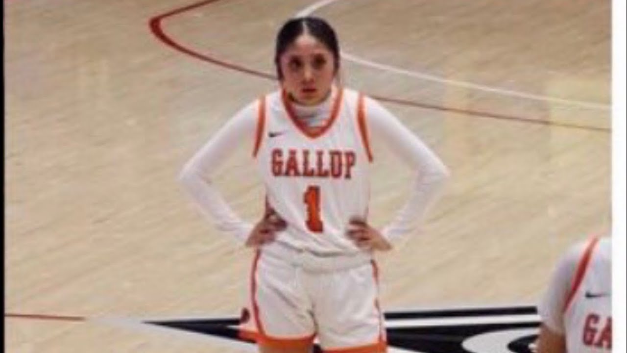Ashlee Duboise #1 Gallup Lady Bengals Highlights from Portales State ...