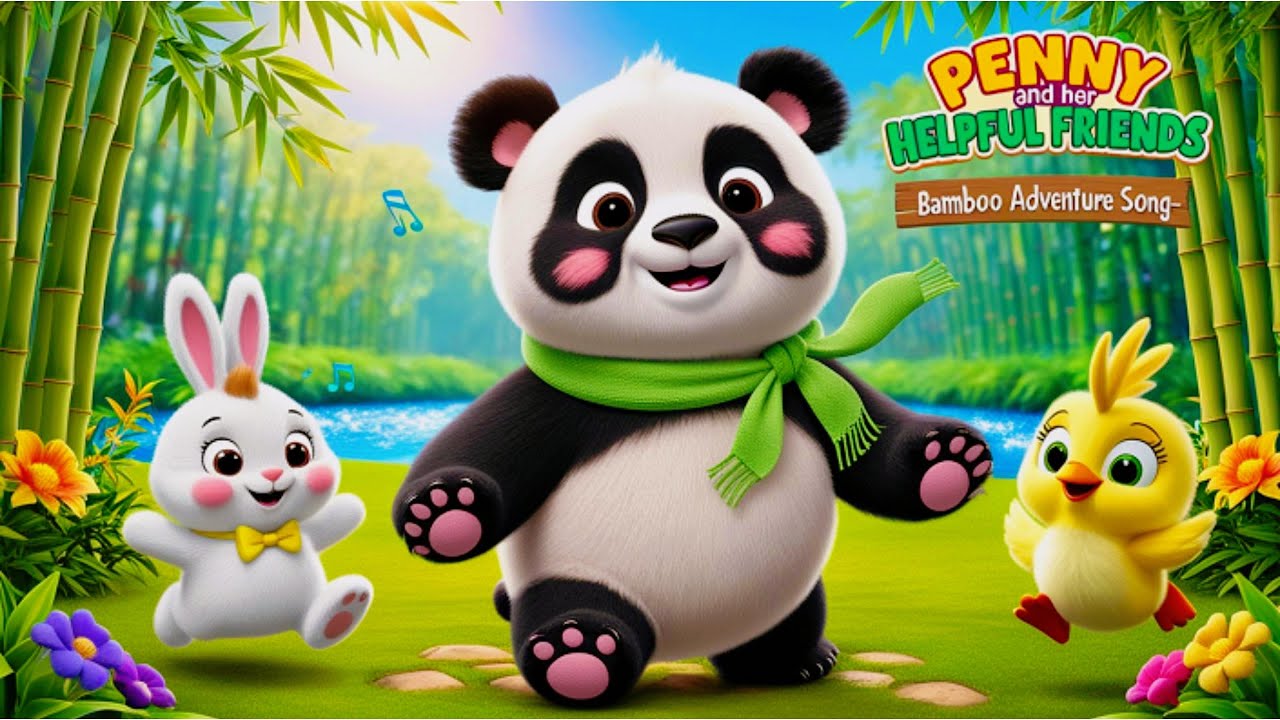 Penny and Her Helpful Friends: Bamboo Adventure Song | Short Panda ...