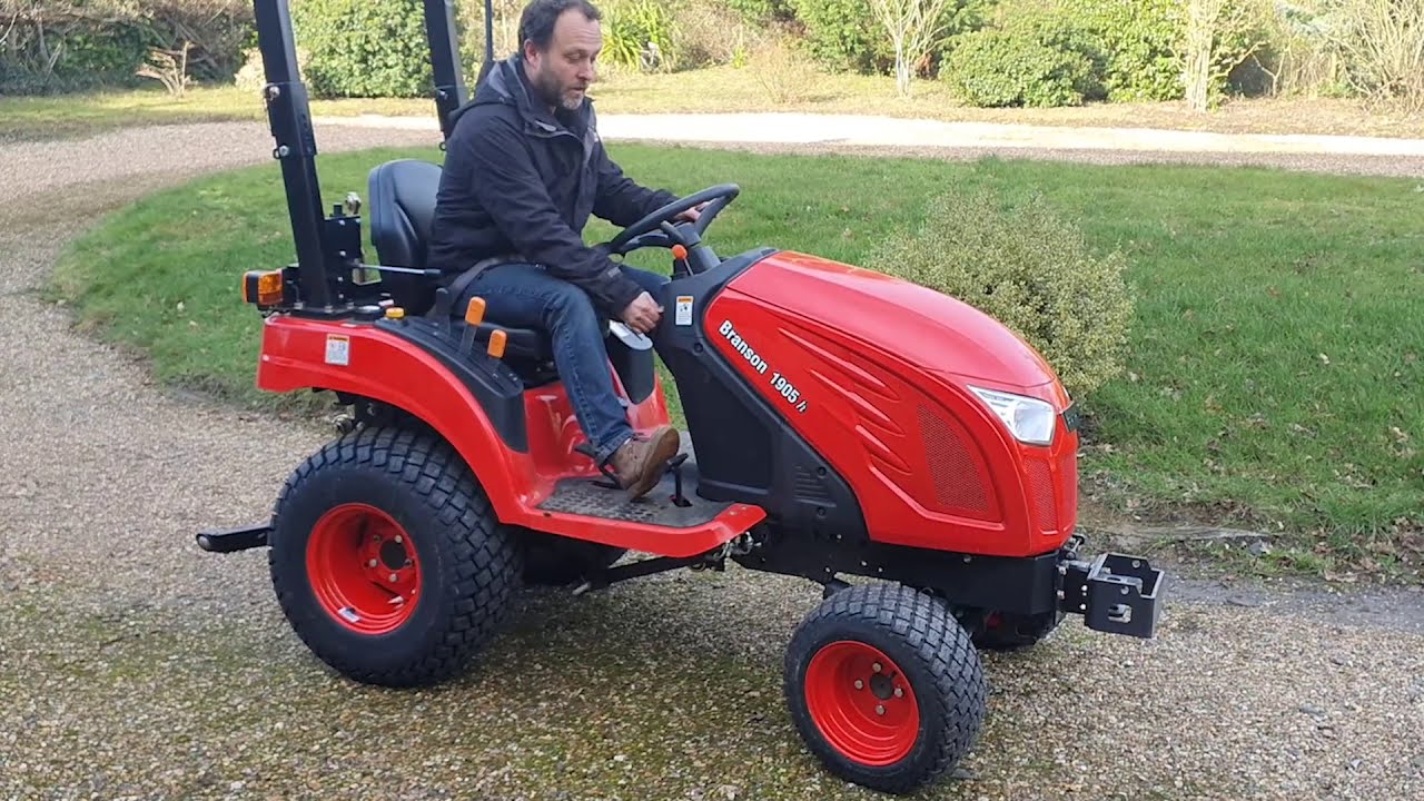 Branson 1905h 19HP Sub Compact Tractor Walkthrough - YouTube