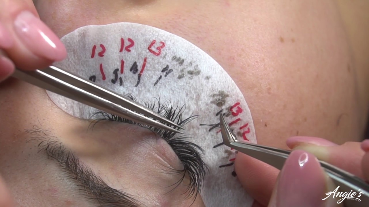 Extension ciglia Ritocco Volume Russo - YouTube