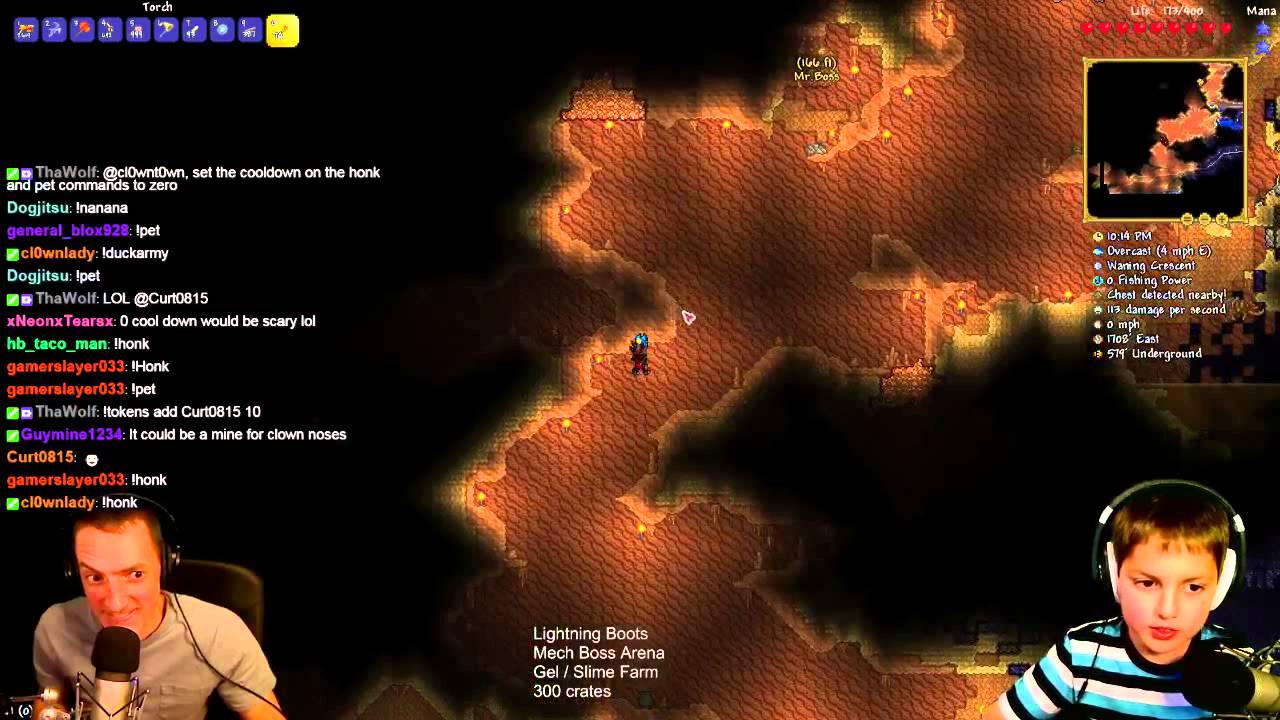 Terraria 154 - Best Command Ever !honk - YouTube