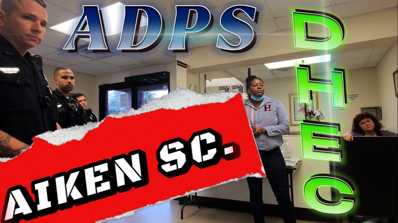 3 COPS FOR A CAMERA Aiken SC. DHEC W/@roguenationaudits - YouTube