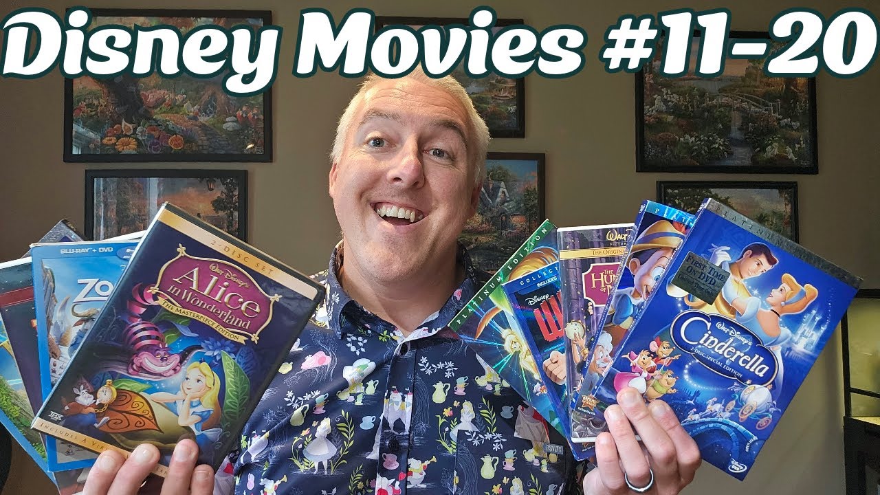 Ranking All Disney Classic Movies! Numbers 11 to 20 covered in this ...