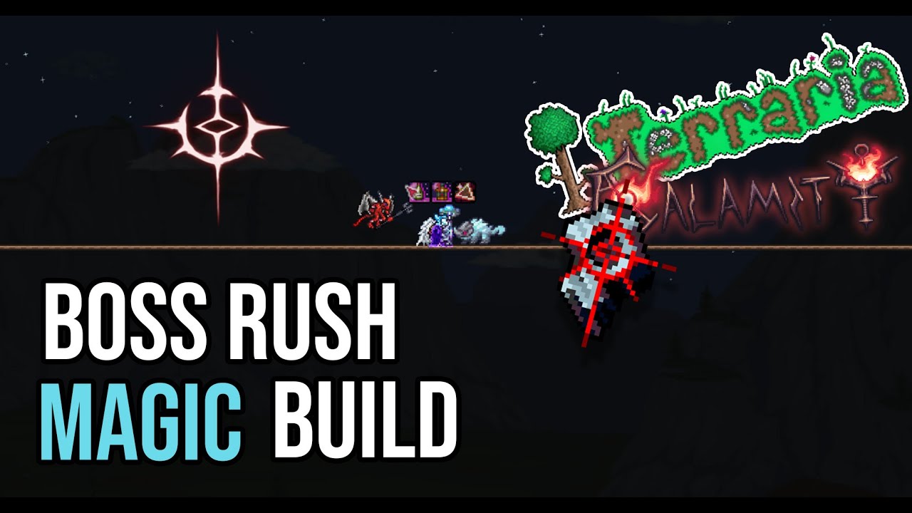 BOSS RUSH MAGE BUILD | TERRARIA CALAMITY MOD EXPERT - YouTube