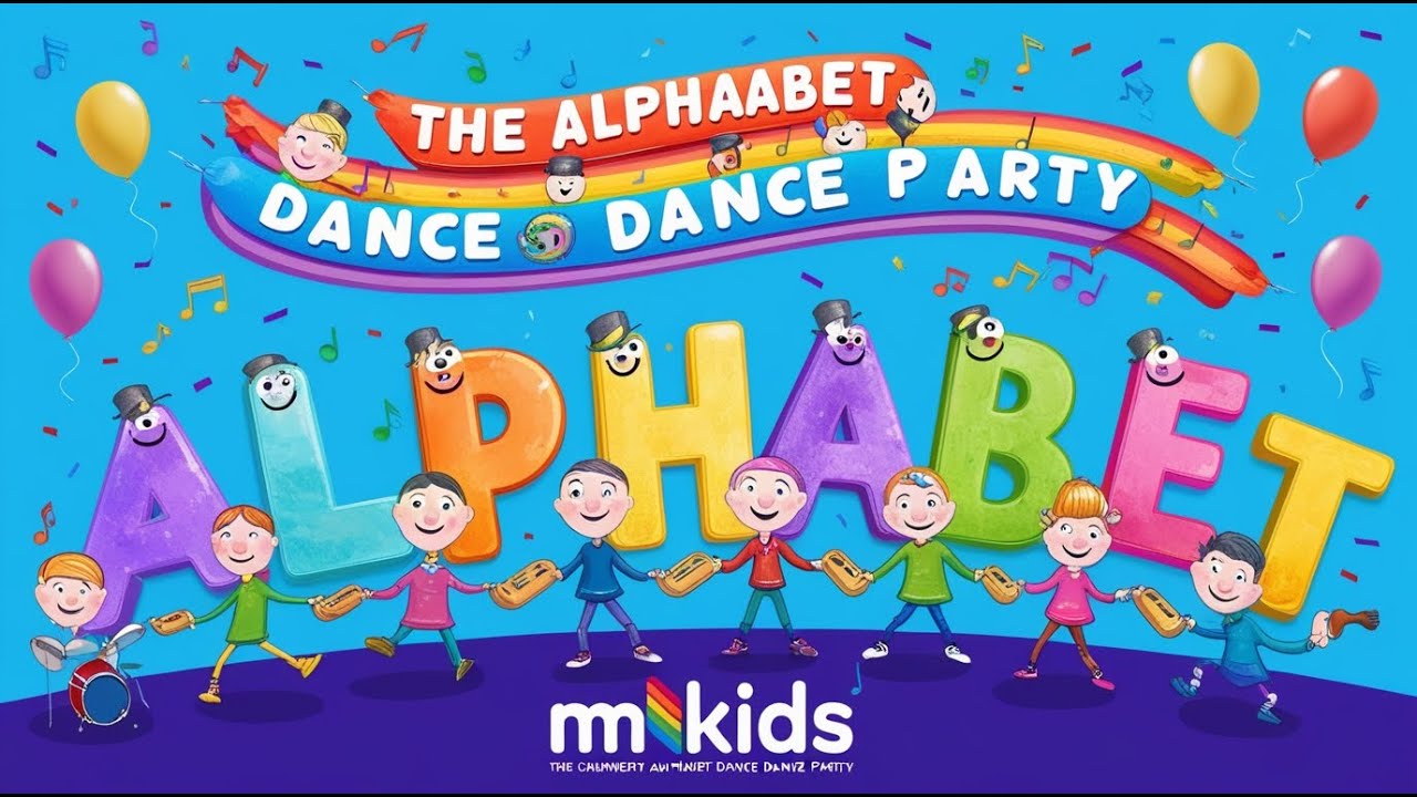 Kids Dance Party: Learn the Alphabet with Fun Songs & Dance Moves ...
