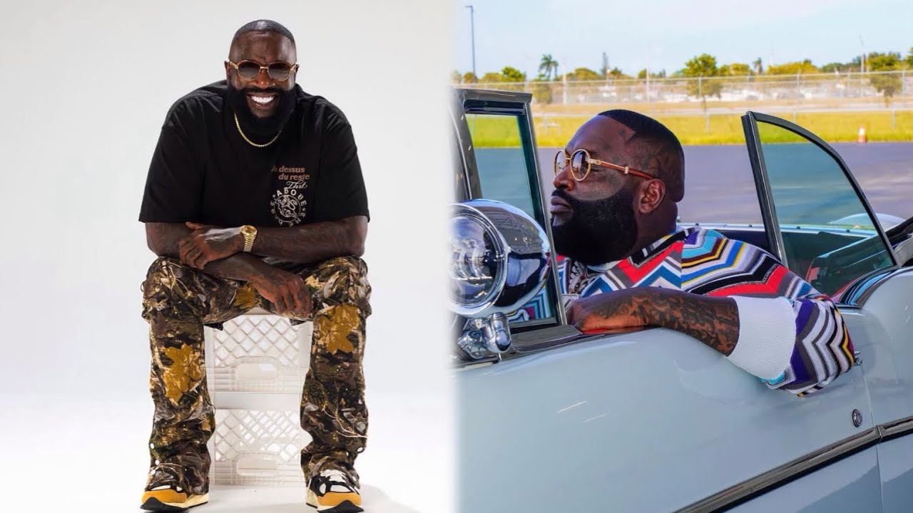 Rick Ross Parades Through The Streets The Elegance Of His Personalized ...