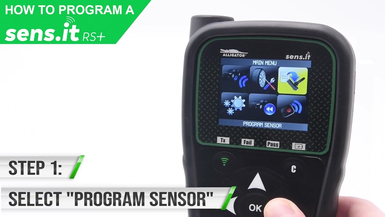 How to Program Alligator RS+ TPMS Sensor (English-2022) - YouTube