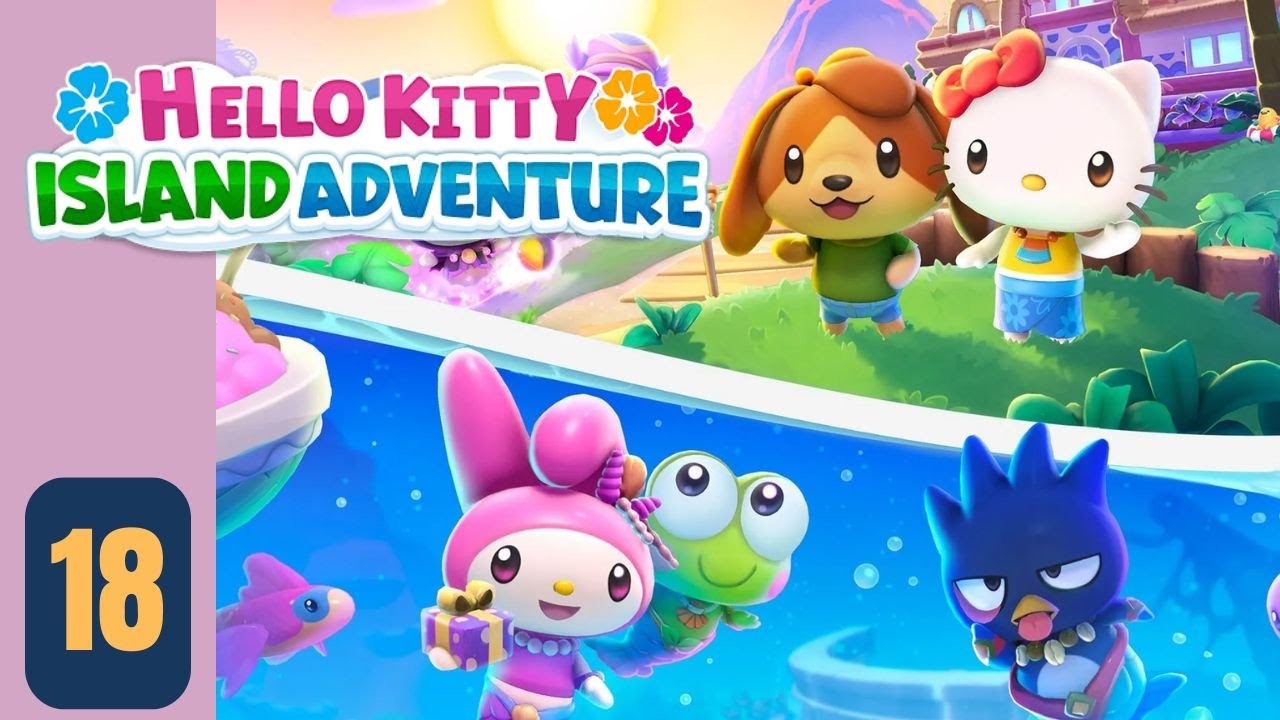 Hello Kitty Island Adventure EP. 18 | Exploring Gemstone Town and ...