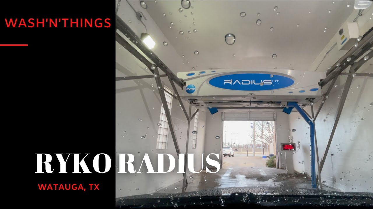 Ryko Radius Touchless Car Wash - Big Z Valero - Watauga, TX - YouTube