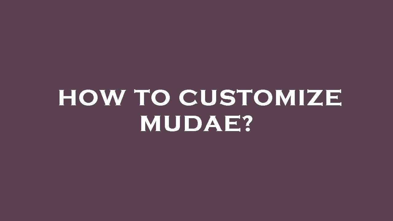 How to customize mudae? - YouTube