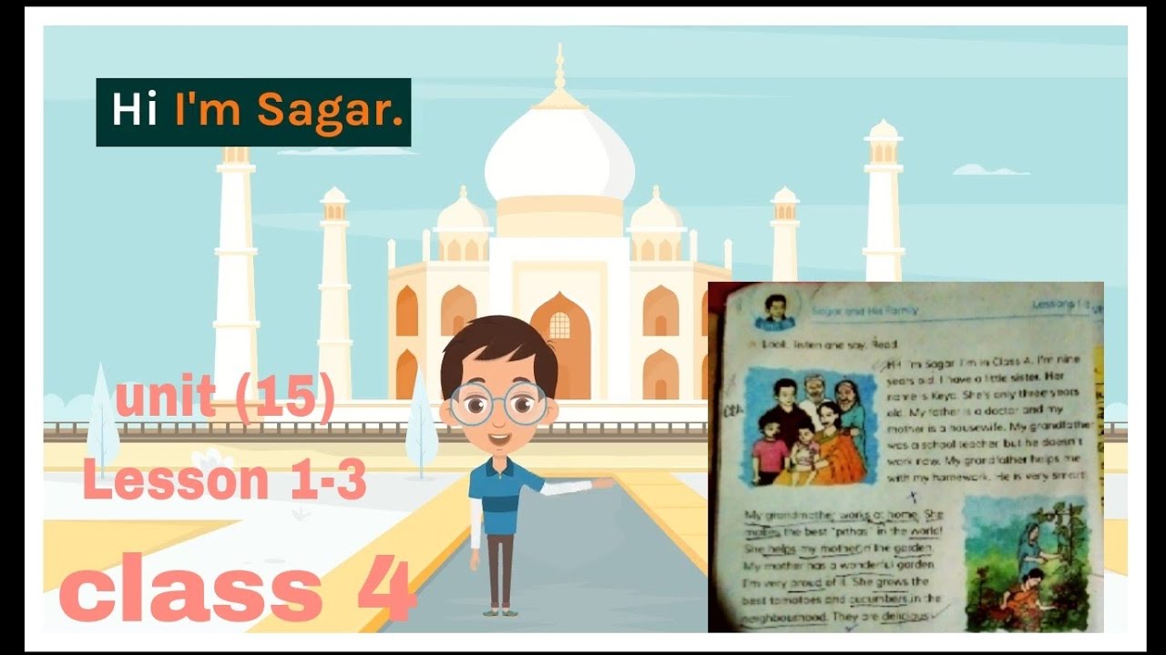 class 4 unit 15 lesson 1-3 hi I'm sagar story. angel Ff | তৃতীয় শ্রেণীর ইংরেজি গল্প সাগর # ...