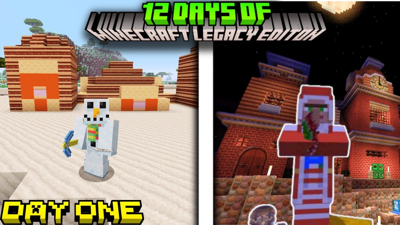 New Start, Amazing Loot & CHRISTMAS! (Minecraft Christmas Countdown ...