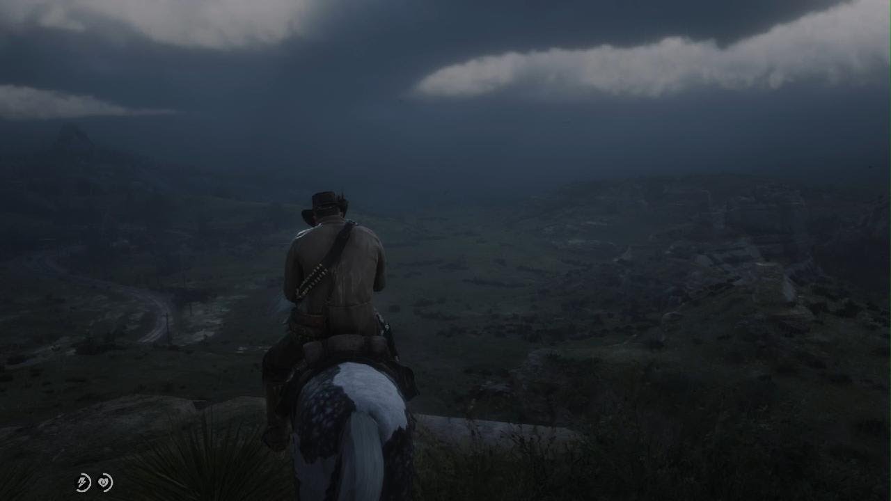 RDR2 Rain Storm - YouTube