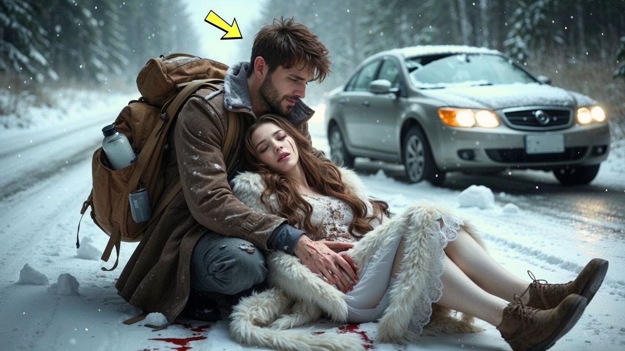 A Poor Backpacker Saves a Woman Trapped in a Snowstorm—Unaware She’s a ...