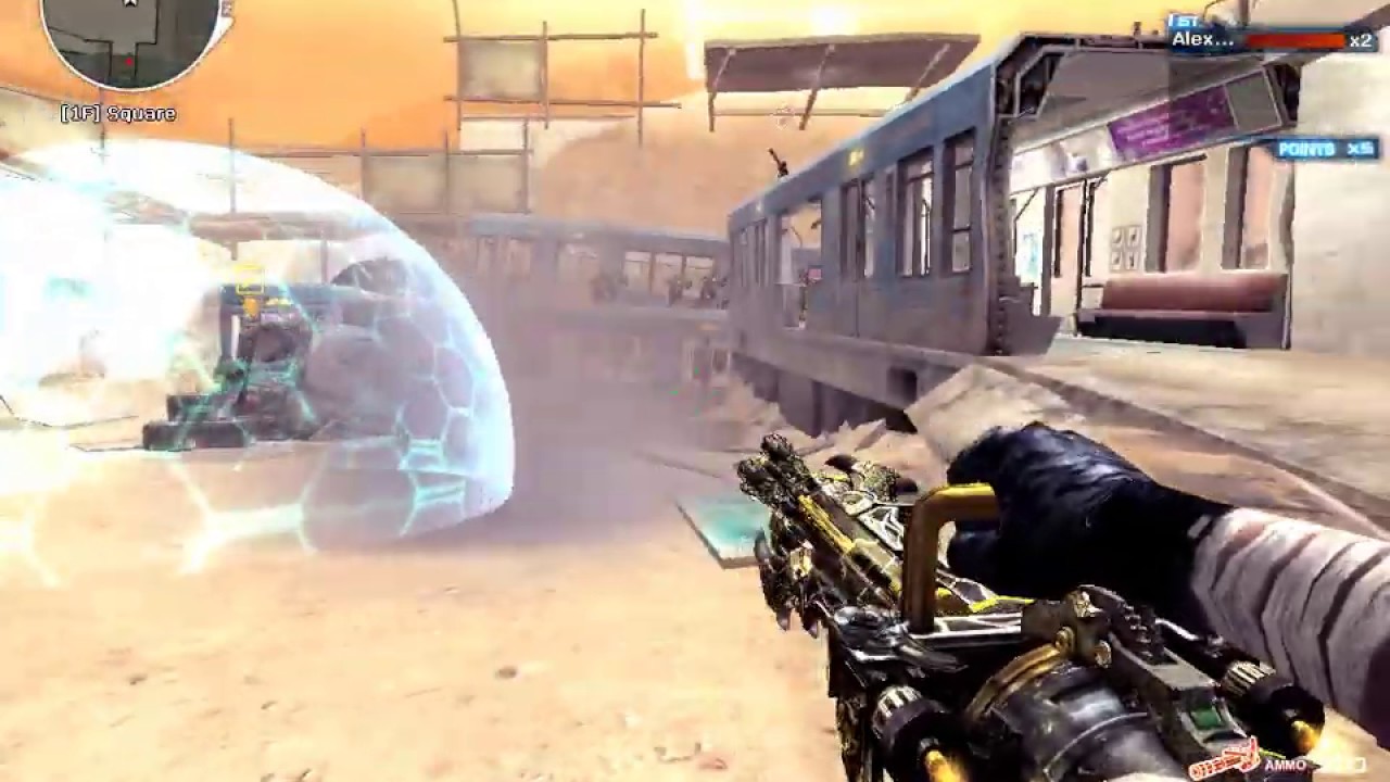 Crossfire Gatling Gun-Wild Shot Gold gameplay - YouTube