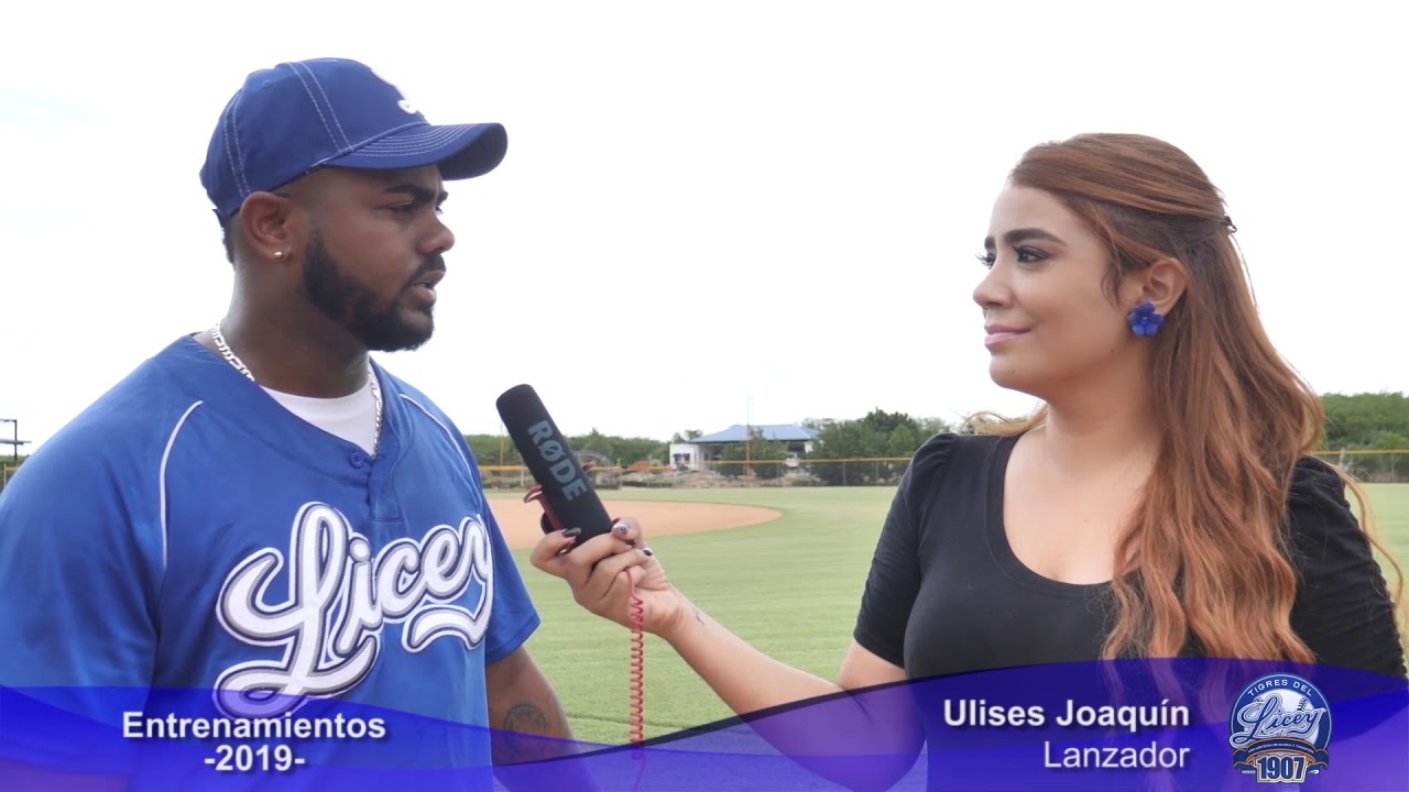 Ulises Joaquin emocionado con oportunidad con el Licey - YouTube
