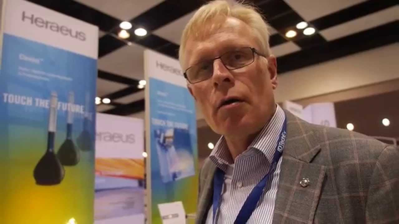 Interview with Heraeus at Printed Electronics USA - YouTube