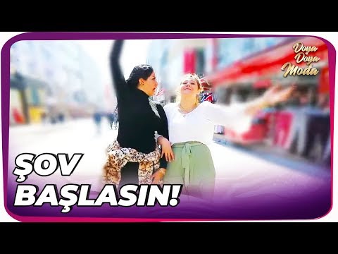 Sündüz ve Betül Sokakta Dans Etti | Doya Doya Moda 90. Bölüm