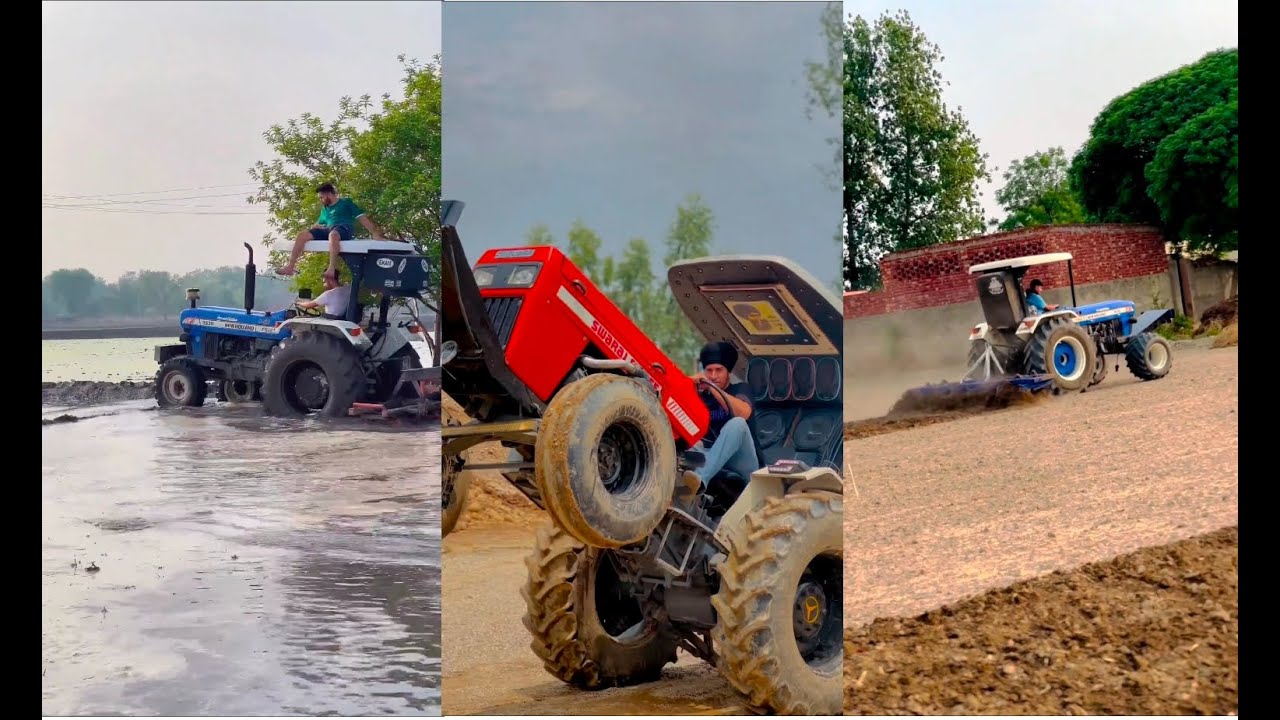 Top Modified Tractor in India | Tractor modified | Big music system ...