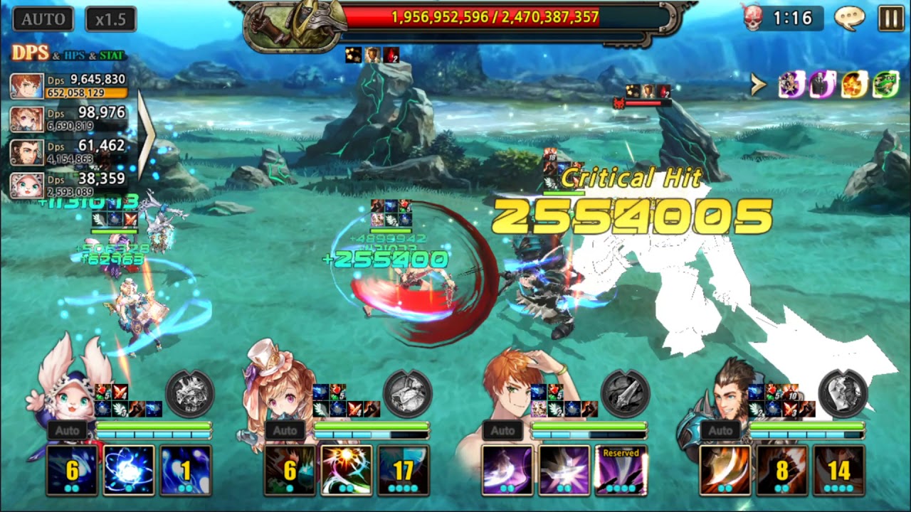 King's Raid Substory: Rephy - Hell Mode - YouTube