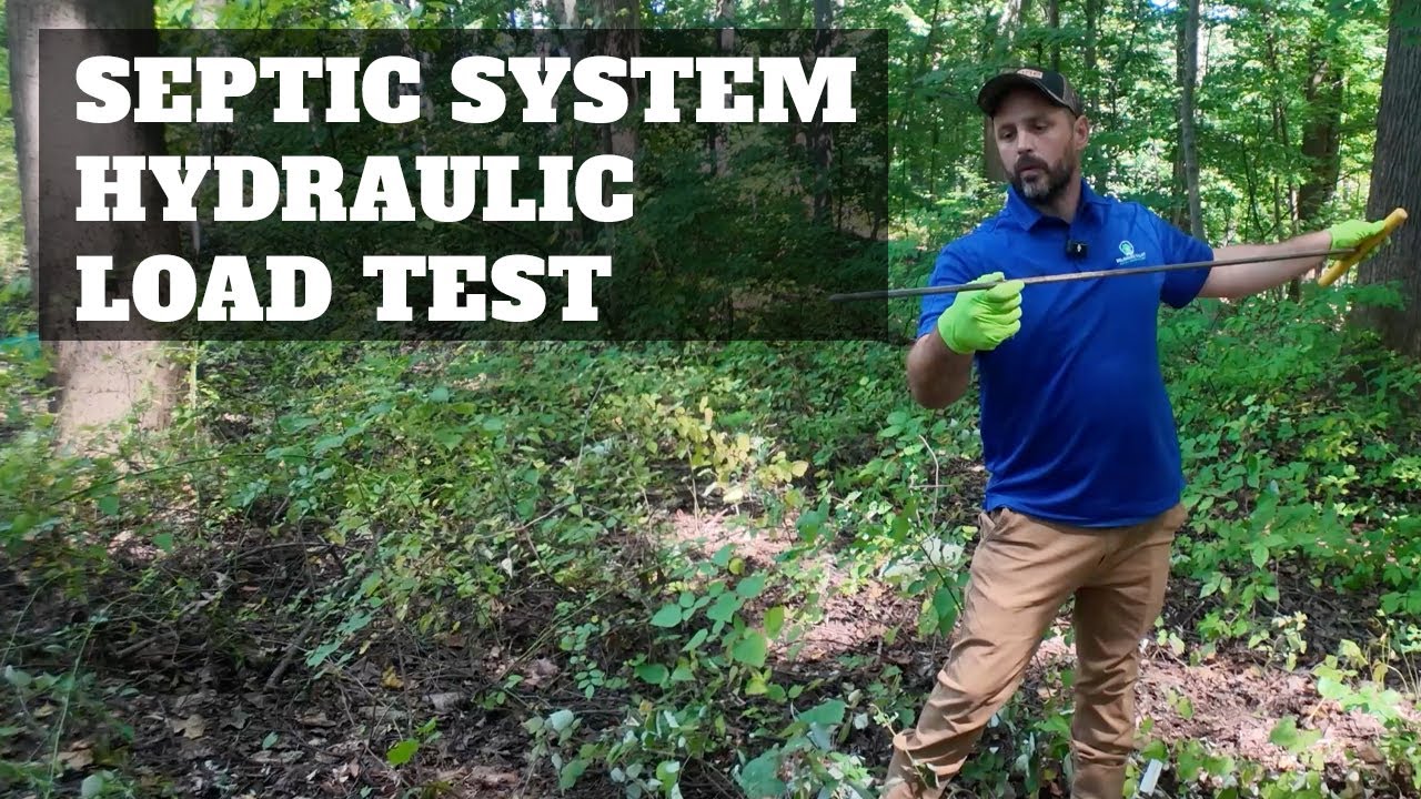 Hydraulic Load Test for a Septic System - YouTube
