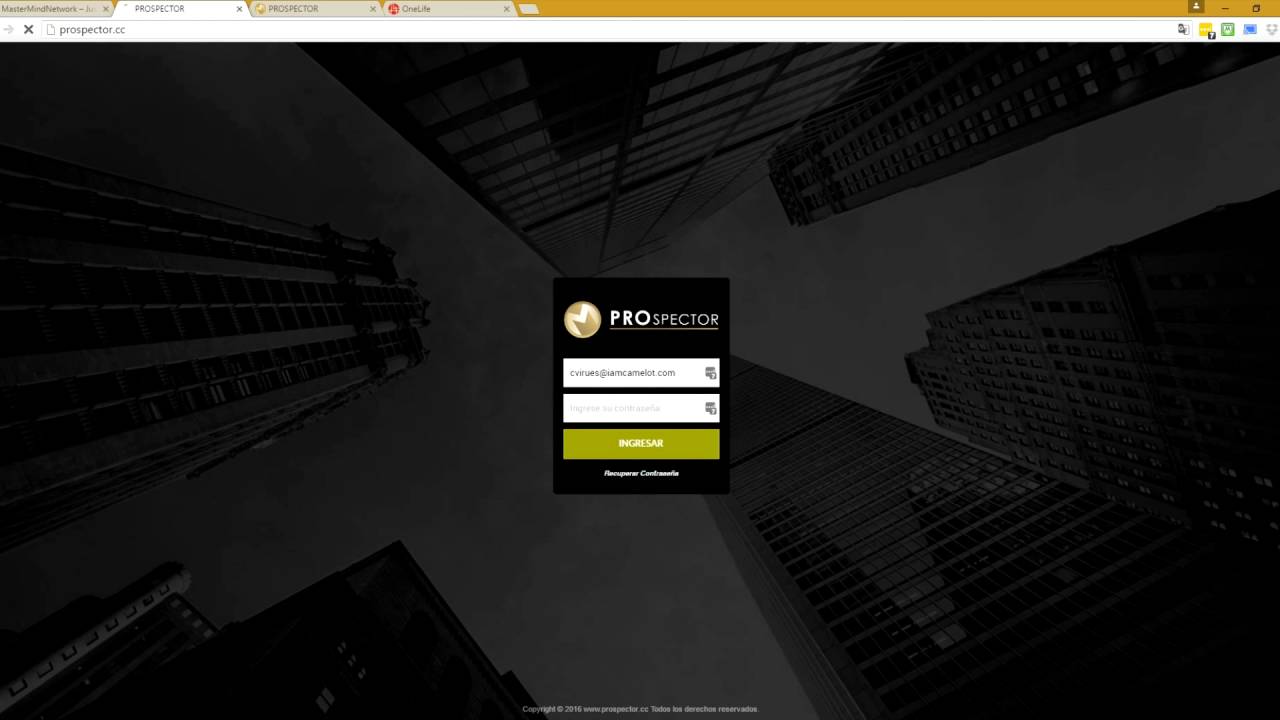 Mastermind Network - ¿Cómo configurar mi PROspector? - YouTube