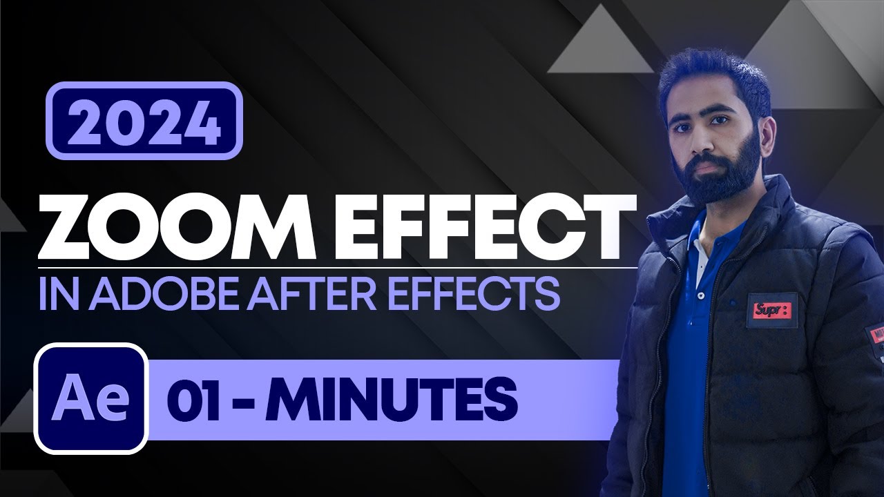 How to Zoom in Adobe After Effects 2024 | Zoom Effect After Effects ...