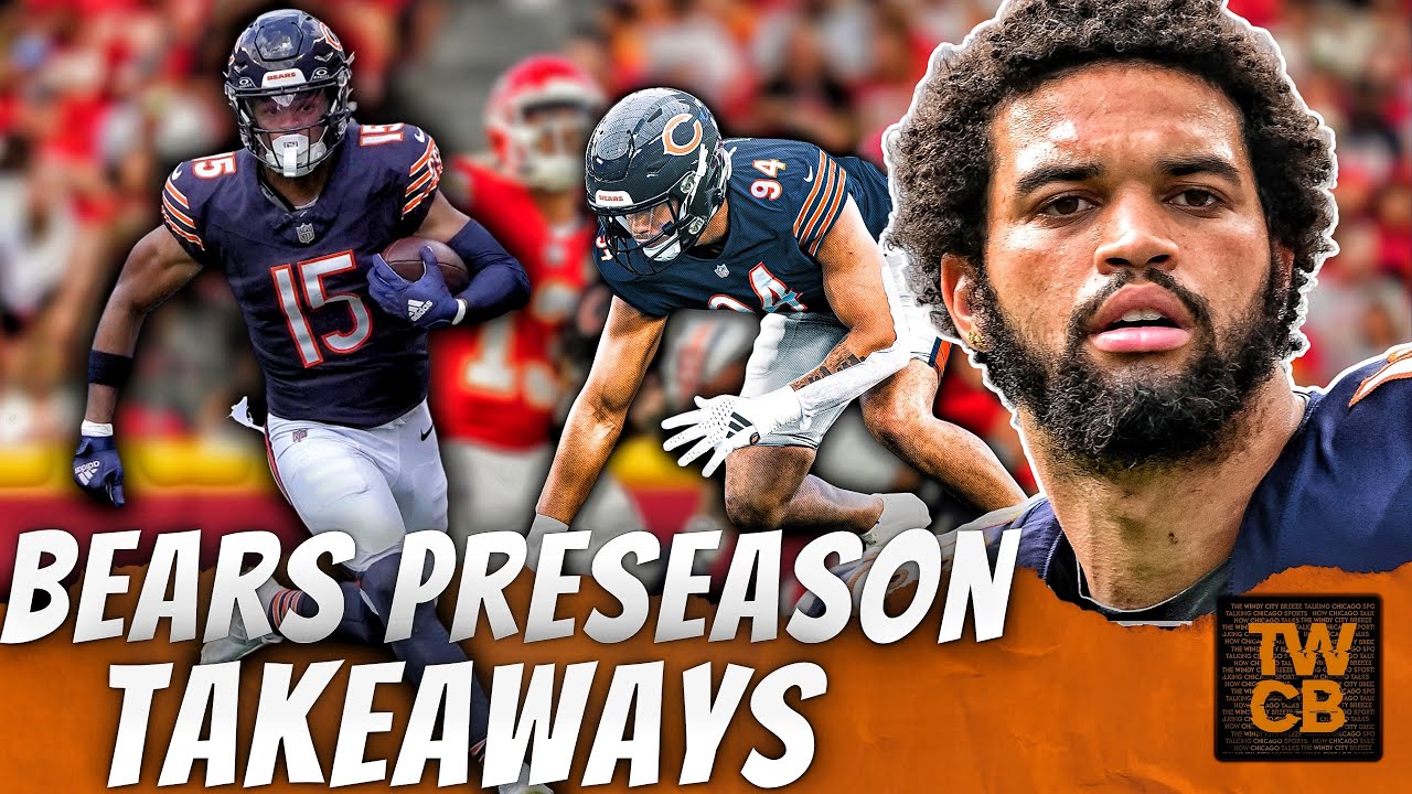 BIGGEST takeaways From Chicago Bears Preseason 2024 - YouTube