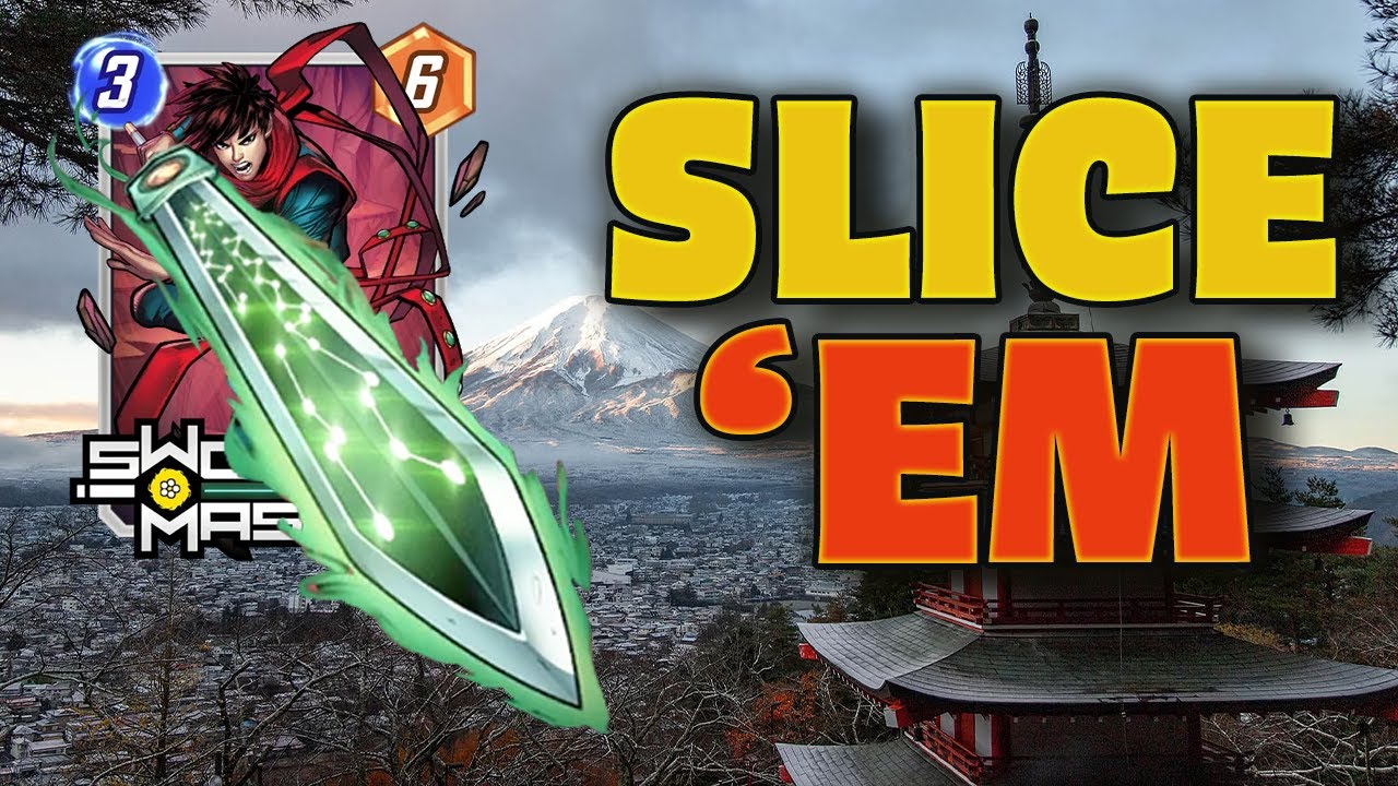 [Marvel Snap] SWORDMASTER CUTS AWAY THE OPPONENTS - YouTube