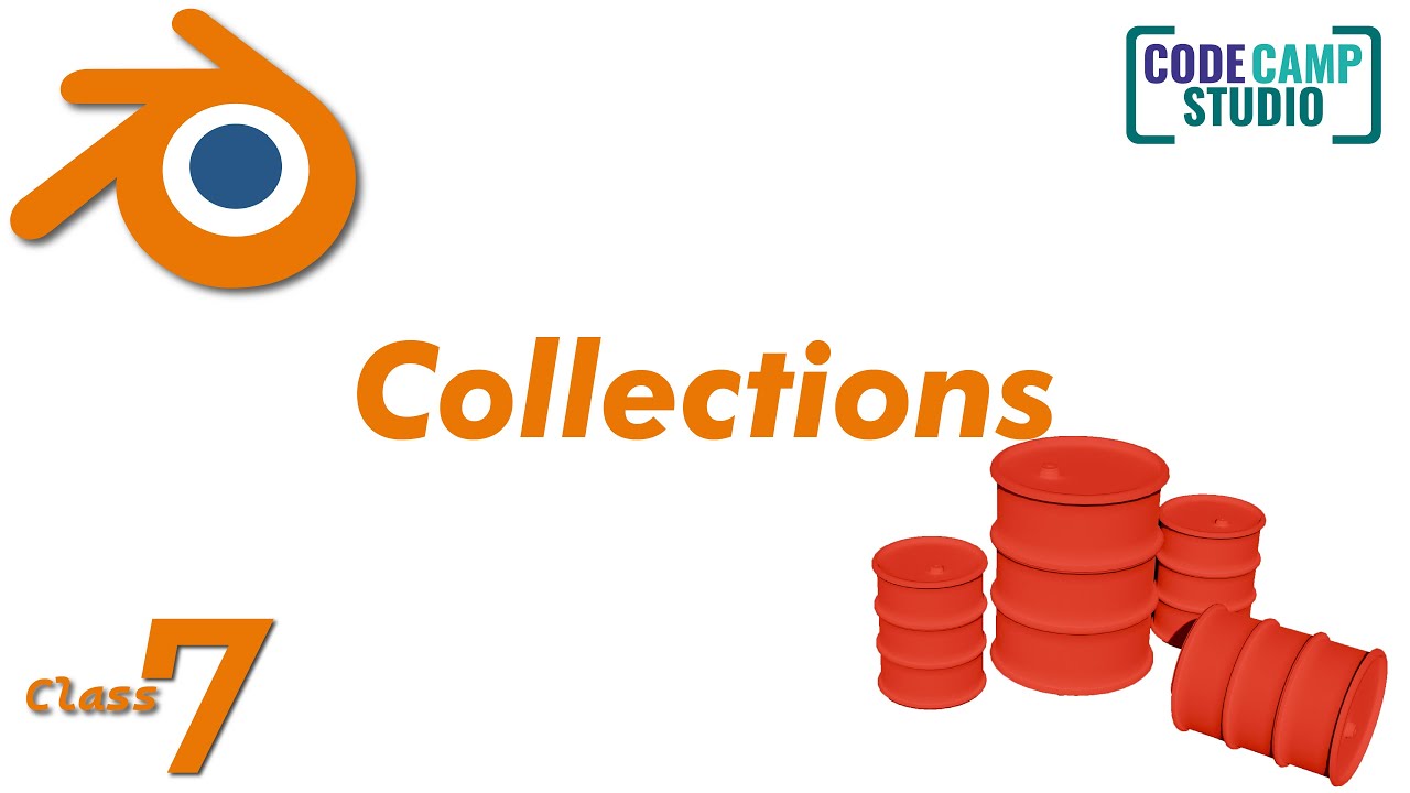 Organize Your Blender Scene Like a Pro with Collections! | CodeCamp Studio - YouTube