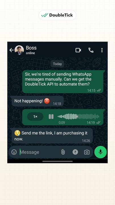 Grow Your Business with WhatsApp Automation 🚀 | DoubleTick WhatsApp API #shorts - YouTube
