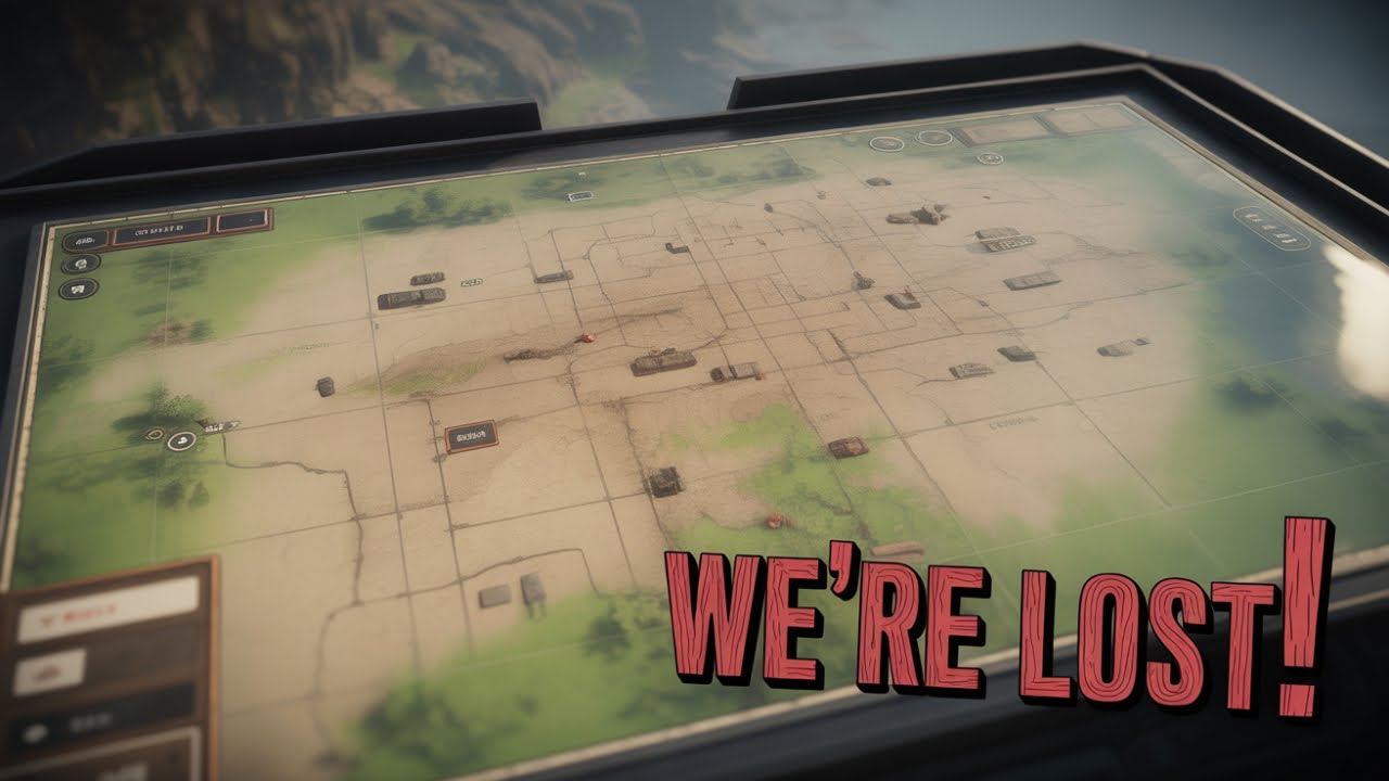 We Got Lost On This Map And It Was Hilarious - YouTube