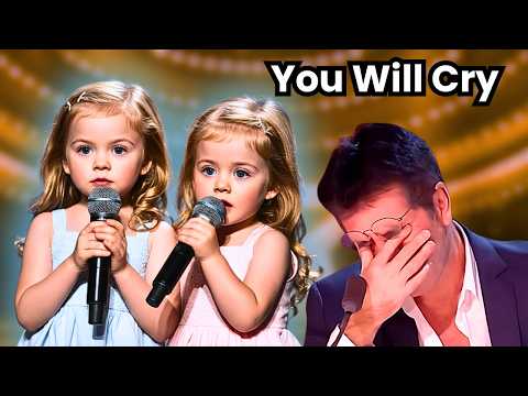 10-year-old IDENTICAL Twin sisters sings the best Christian song in the world on AGT