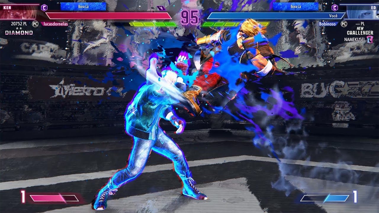 Ed is actually hard to play in this game - Sf6 Ranked Match - YouTube