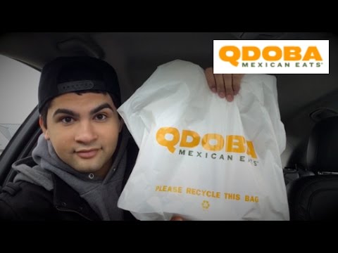 ME EATING QDOBA MUKBANG - YouTube