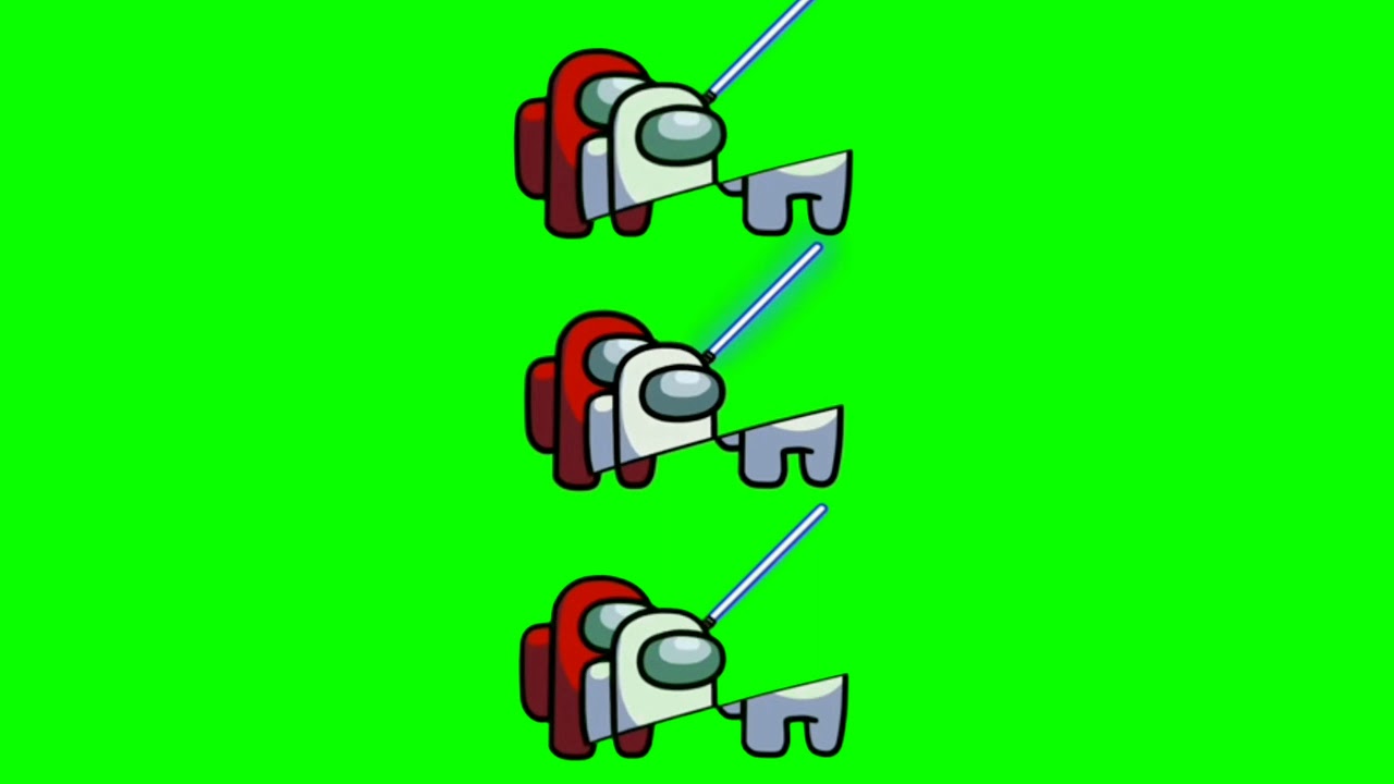 Among us Triple Kill - Green screen - YouTube