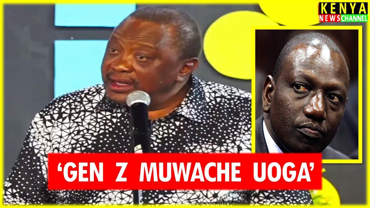 Uhuru Kenyatta Breaks Silence to tell Gen Z to Fight for their Rights ...